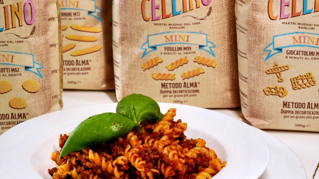 La pasta mini F.lli Cellino è pronta in pochi minuti